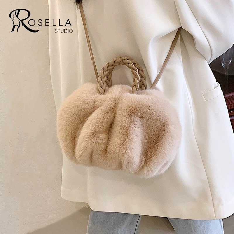 Jual Rosella Studio cod tas selempang tas bulu wanita shoulder bag cute ...