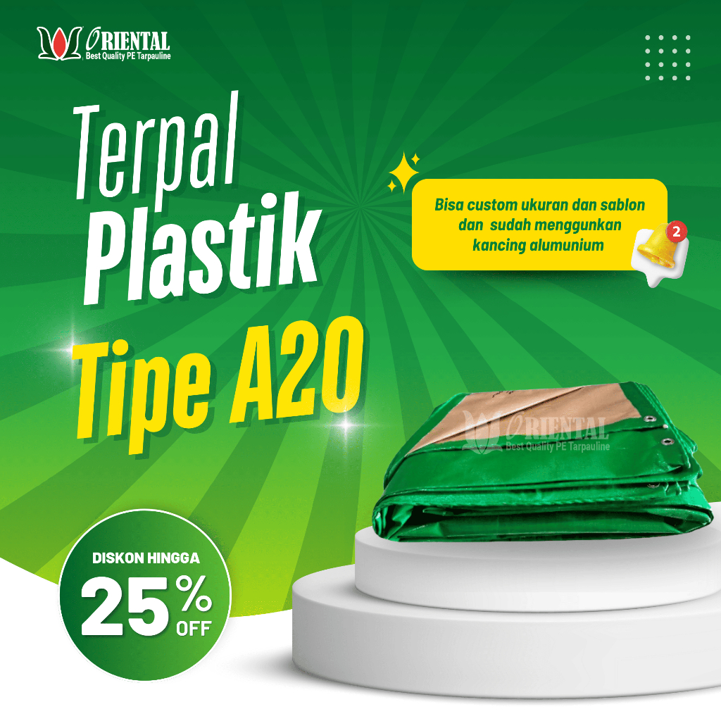 Jual TERPAL PLASTIK A20 4X7 | Shopee Indonesia