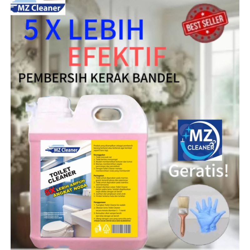 Jual NEW MZ CLEAN TOILET CLEANER 1LITER CAIRAN Pembersih Westfalen ...