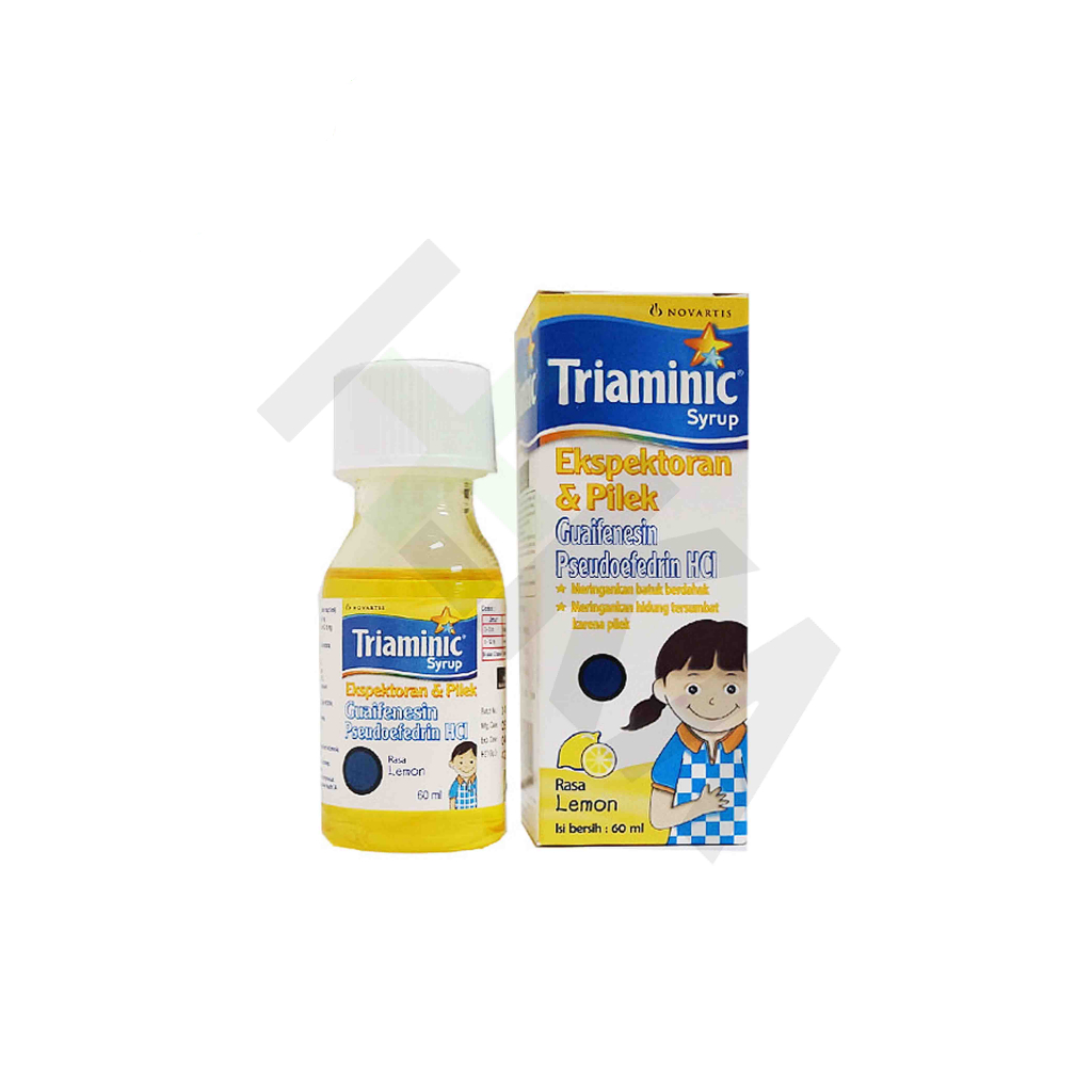 Jual Triaminic Ekspektoran & Pilek 60 ml Rasa Lemon - Batuk Berdahak ...