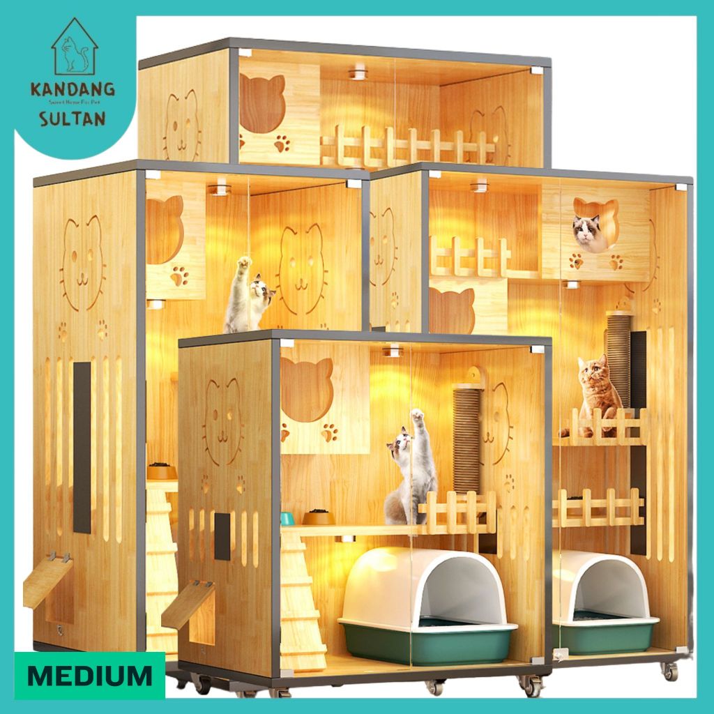 Jual Kandangsultan-Kandang Kucing Villa Cat Rumah Hewan Peliharaan ...