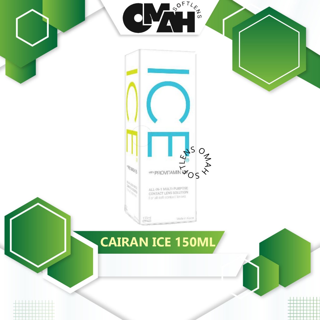 Jual Air Softlens ICE 150ml / Cairan Softlens Ice 150 ML / Air Pencuci ...