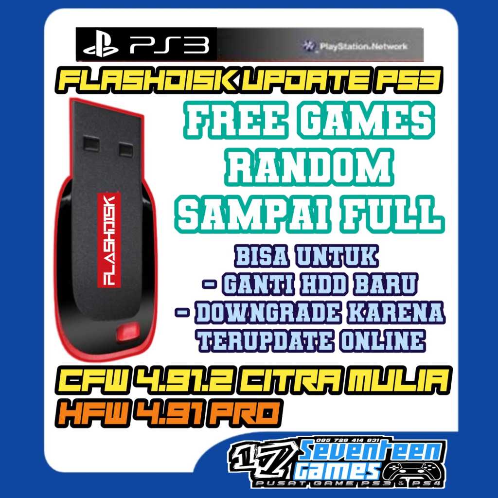 Jual Cfw Hfw Update Untuk PS3 | Shopee Indonesia
