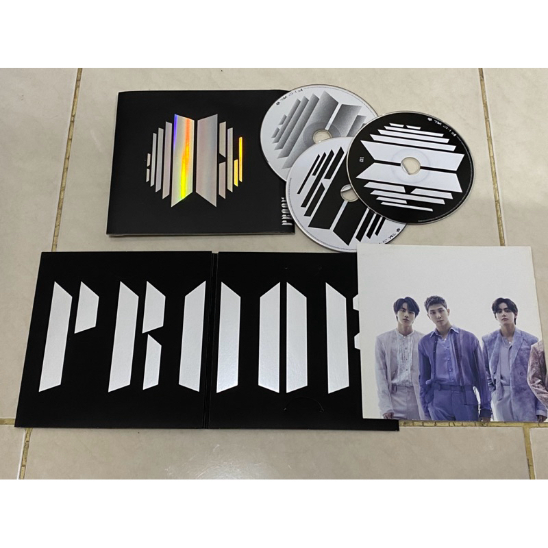 Jual BTS PROOF COMPACT ALBUM ONLY (OUTBOX + 3CD + POSTER) | Shopee Indonesia
