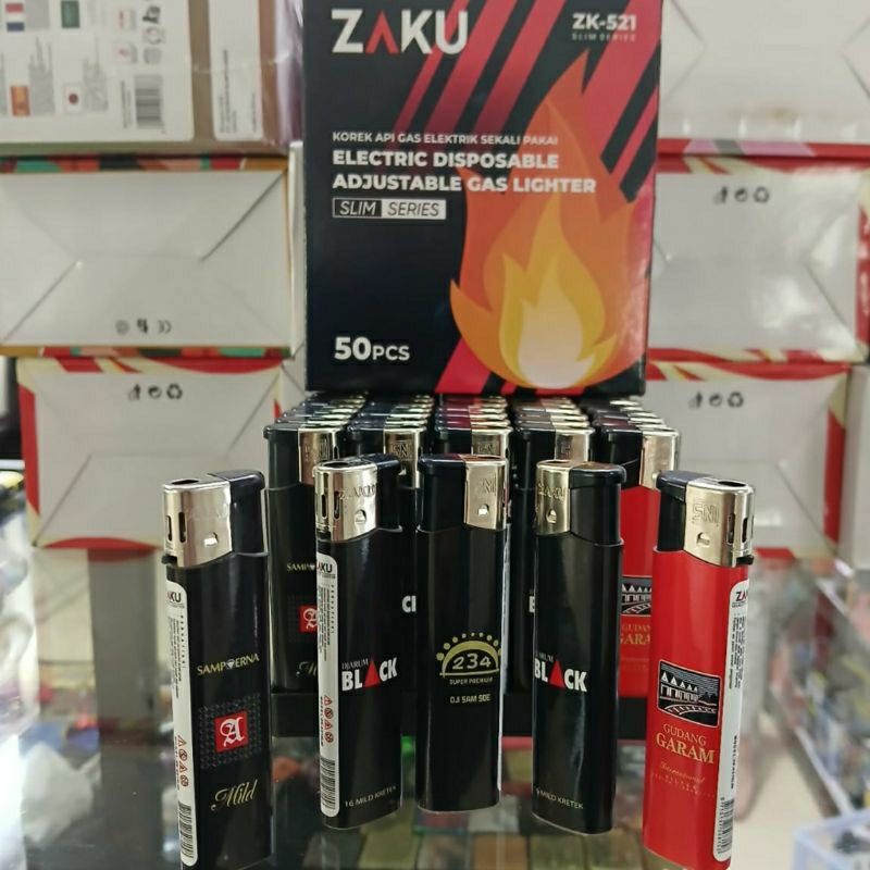 Jual Korek api magnet bodi slim ZAKU keren / korek api / pemantik ...