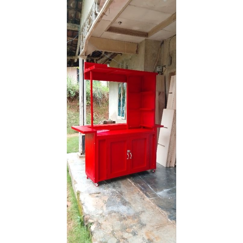 Jual Booth lipat portable/ Booth es minuman/ Booth kayu/ Booth jualan ...