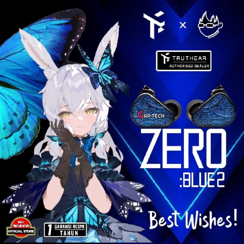 Jual Truthear x Crinacle Zero :Blue2 / Zero Blue 2 Dual Dynamic Drivers ...
