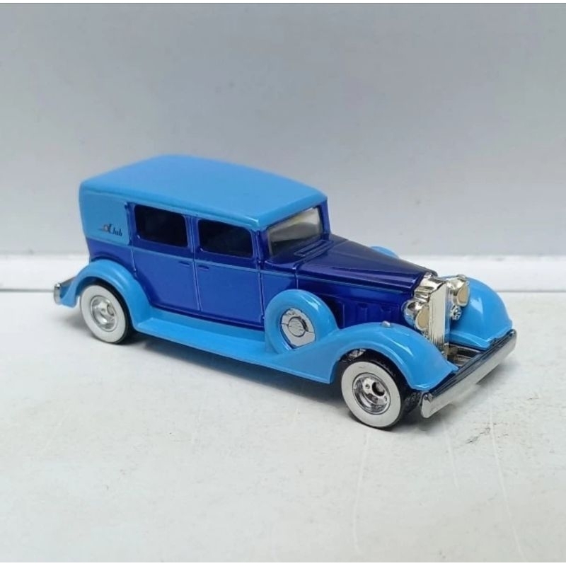 Jual hot wheels classic packard rlc red line club blue loose diecast (t ...