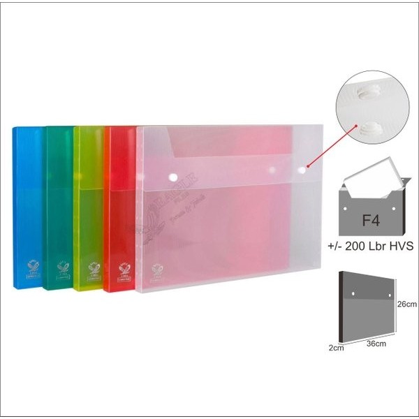 Jual carry file box with handle f4 (folio) / tas dokumen / map | Shopee ...
