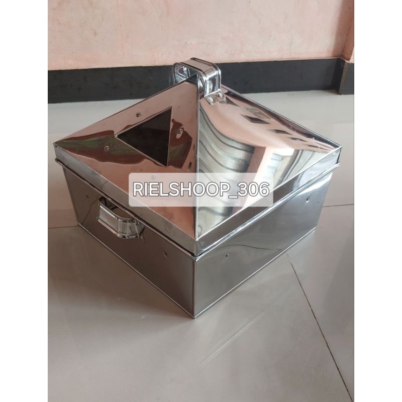 Jual kelakat /kukusan kotak persegi alat pengukus kue basah dimsum dll ...
