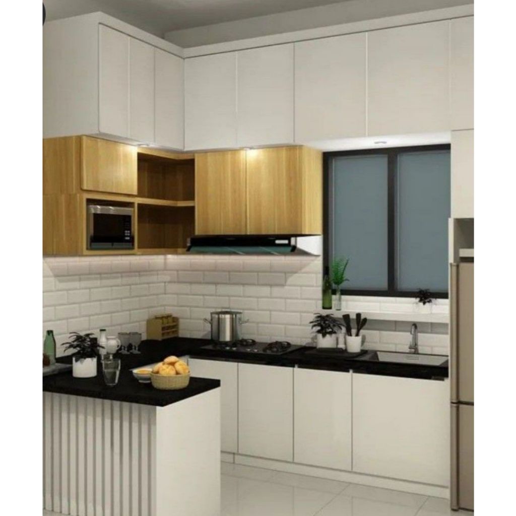 Jual Kitchen Set Full Putih Custom | Shopee Indonesia