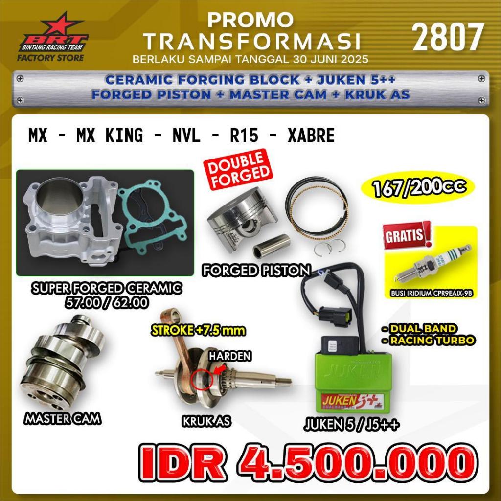 Jual Brt Ceramic Forging Block + Juken 5++ + Forged Piston + Master Cam ...