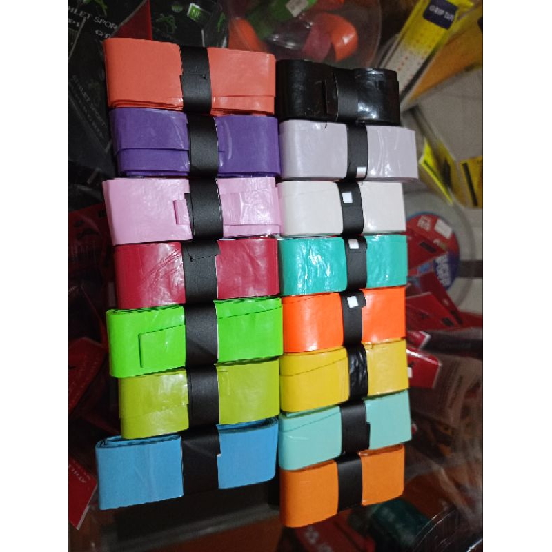 Jual Grip Karet Polos mirip Yonex ac 102 ex ac102 Tacky Nyaman Cepat menyerap keringat | Shopee ...