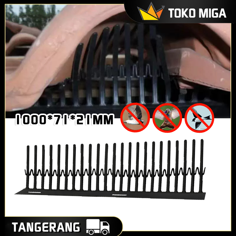 Jual 100*7.1*2.1cm Roof Eaves Guard Grid Fence Pengusir Kelelawar ...