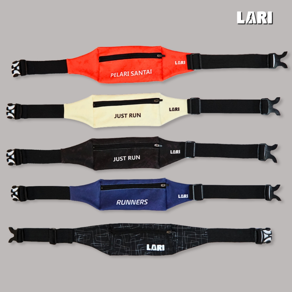 Jual JERSEY LARI - Running Belt Sportif Running Black | Shopee Indonesia