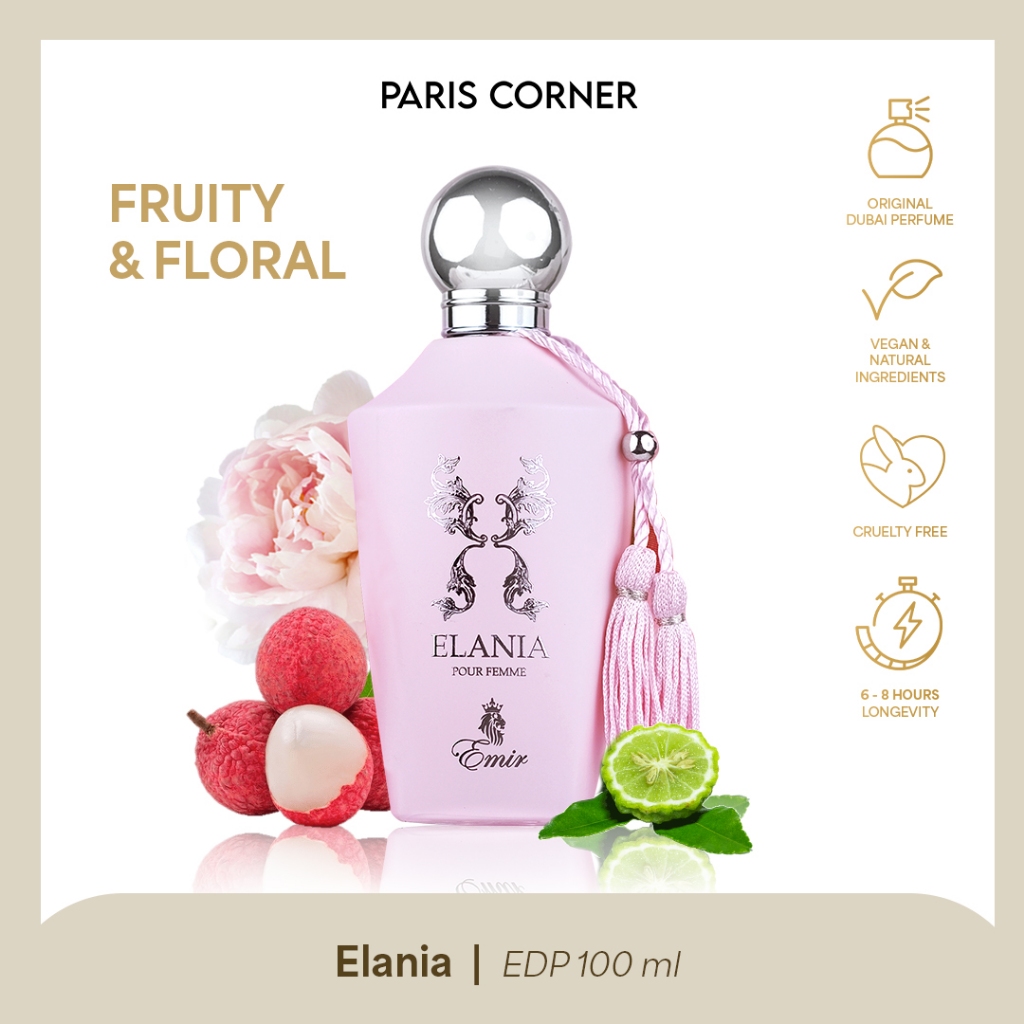 Jual EMIR Elania Pour Femme EDP 100 ML | Parfum Wanita | Parfum Wangi ...