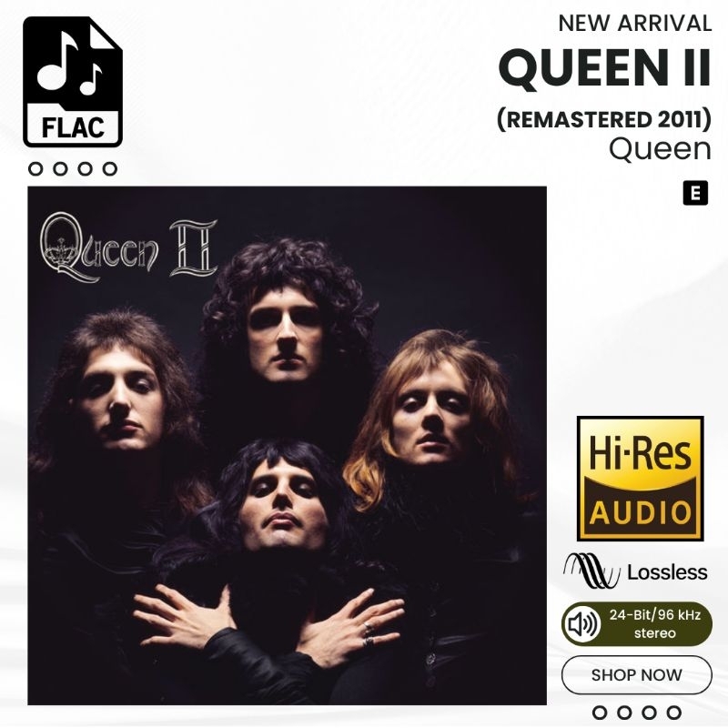 Jual Queen II (Remastered 2011) - Queen Album FLAC HiRes Lossless 24bit ...