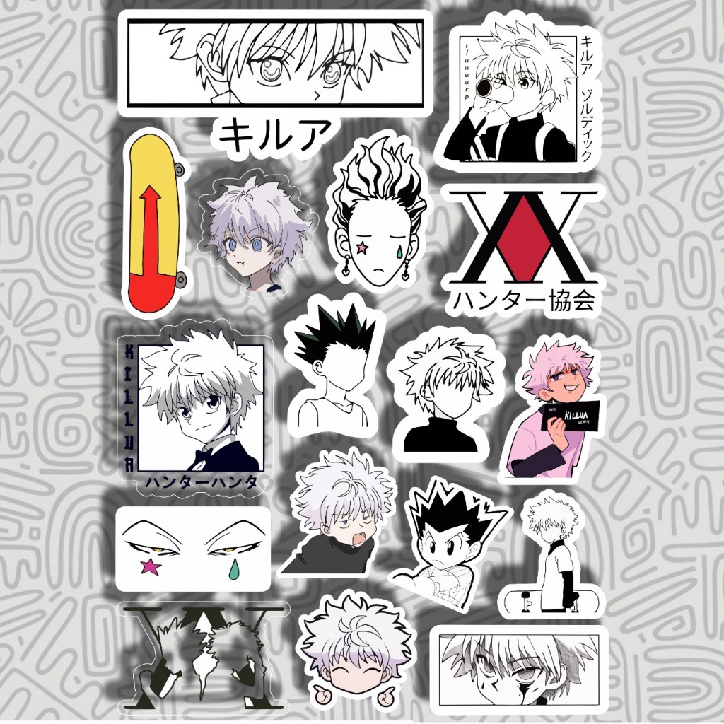 Jual Sticker HunterXHunter Killua || stiker anime gon killua | Shopee ...