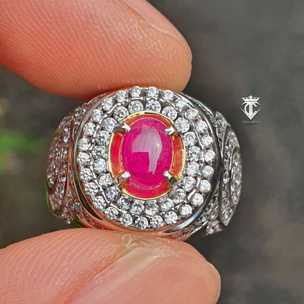 Jual Batu Natural Metalic Color Ruby Burma Myanmar 1.20 Ct SKYLab ...