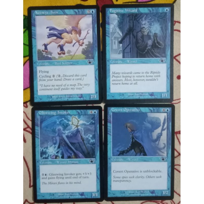 Jual kartu MTG deckmaster biru, putih, hitam | Shopee Indonesia
