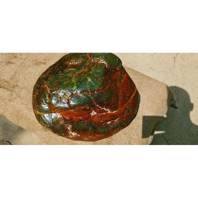 Jual RARE BAHAN TUNGGAL BATU ALAM BATU GIOK NEPHRITE JADE NATURAL NO55 ...