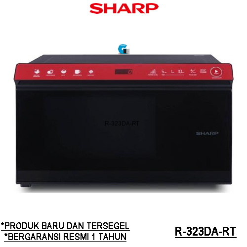 Jual Sharp 23 Liter Stylish Designed Microwave Oven R-323DA-RT | Shopee ...