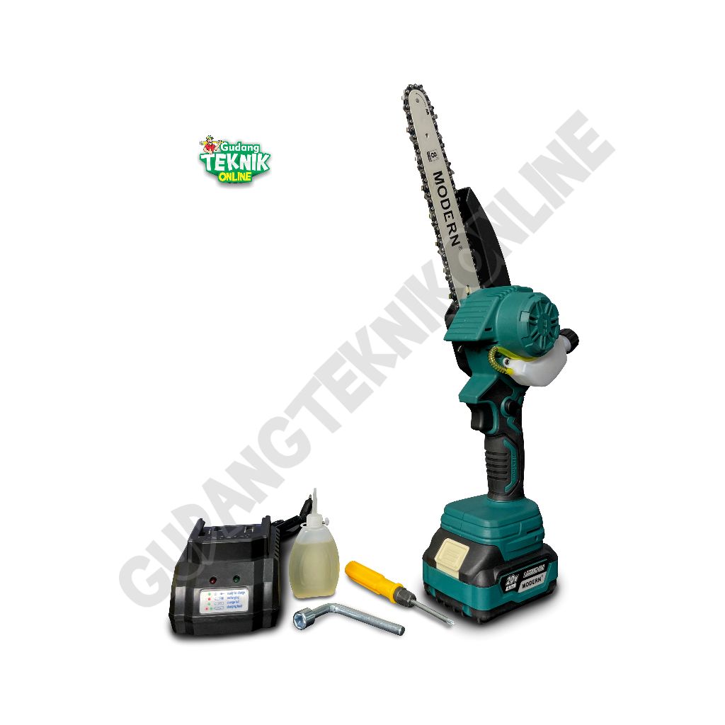 Jual Modern M58 / Mini Cordless Chainsaw Modern M 58 Gergaji Rantai ...