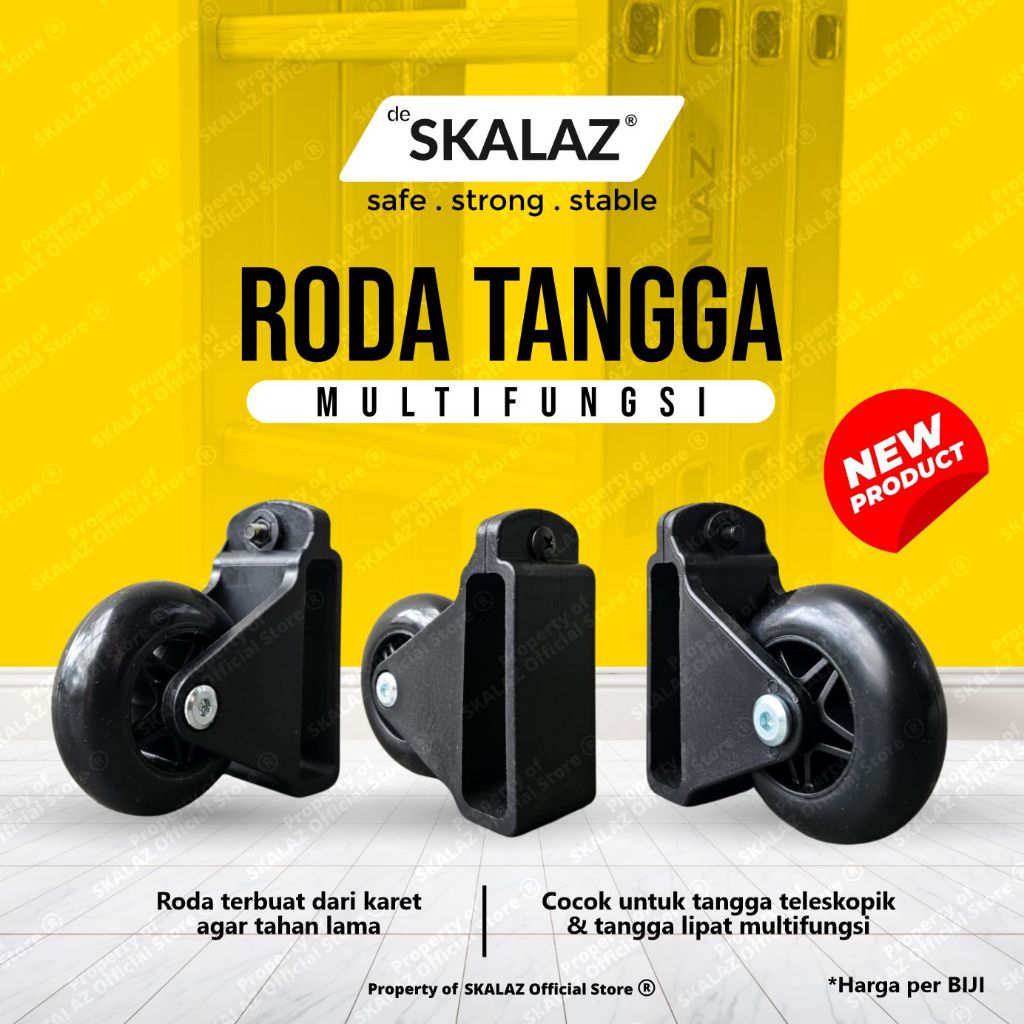 Jual Roda Tangga Teleskopik dan Tangga Lipat Multifungsi | Shopee Indonesia