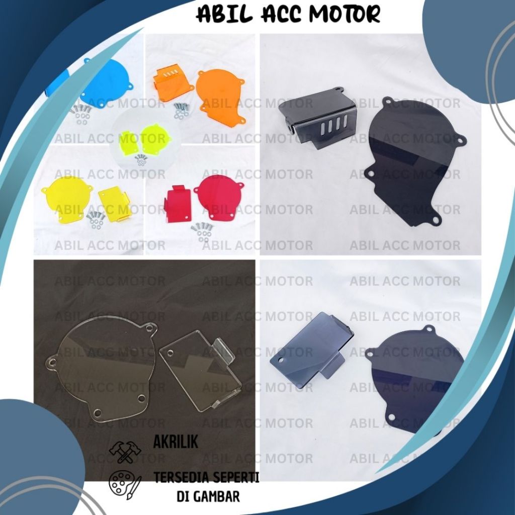 Jual TUTUP COVER CVT AKRILIK NMAX OLD NMAX NEW AEROX OLD AEROX NEW LEXI ...