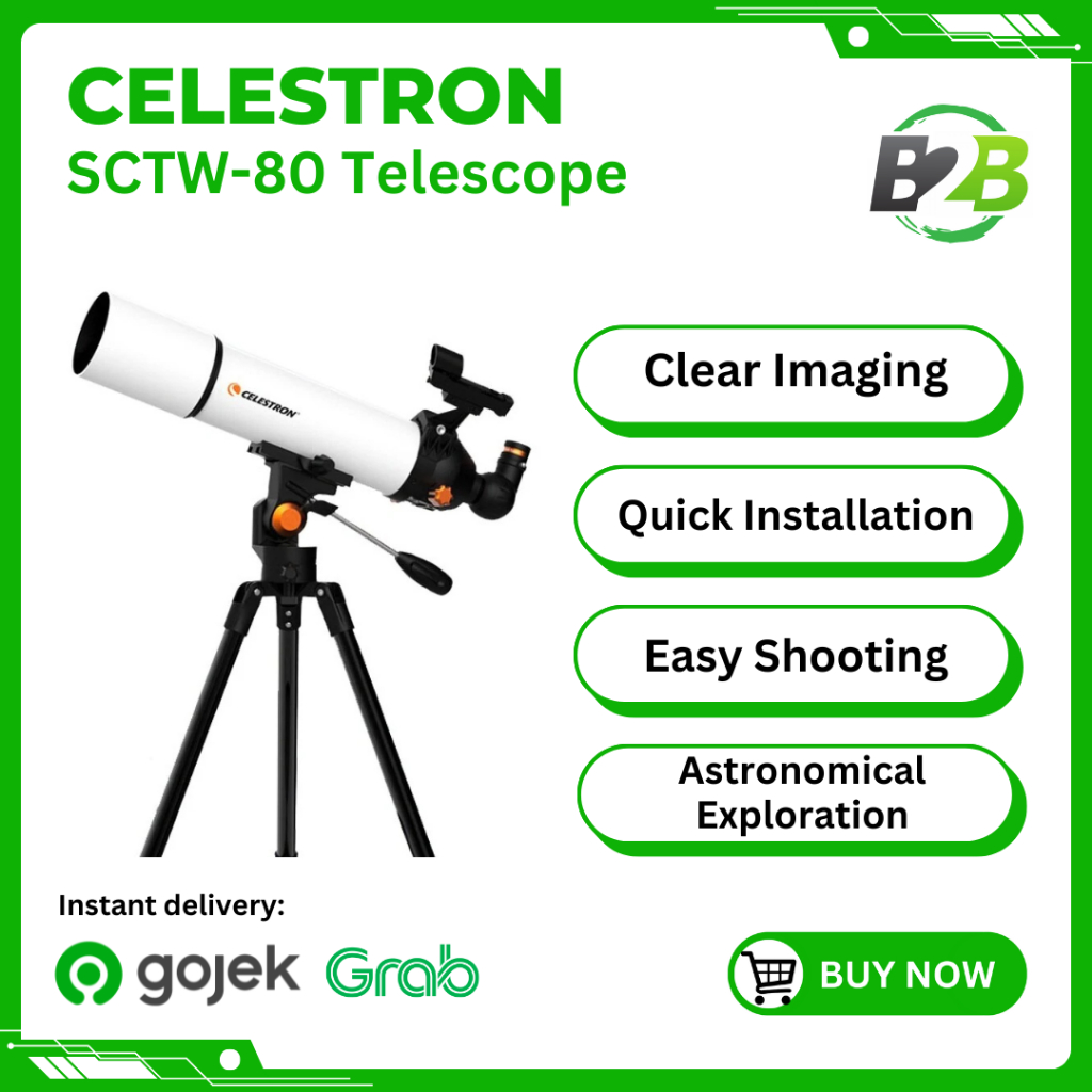 Jual CELESTRON SCTW-80 Telescope Astronomical Exploration Teropong ...