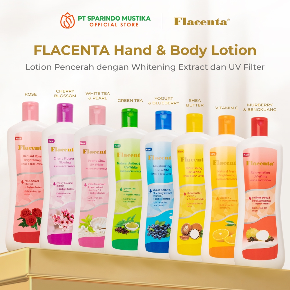 Jual Flacenta Hand & Body Lotion 500 ml | Shopee Indonesia