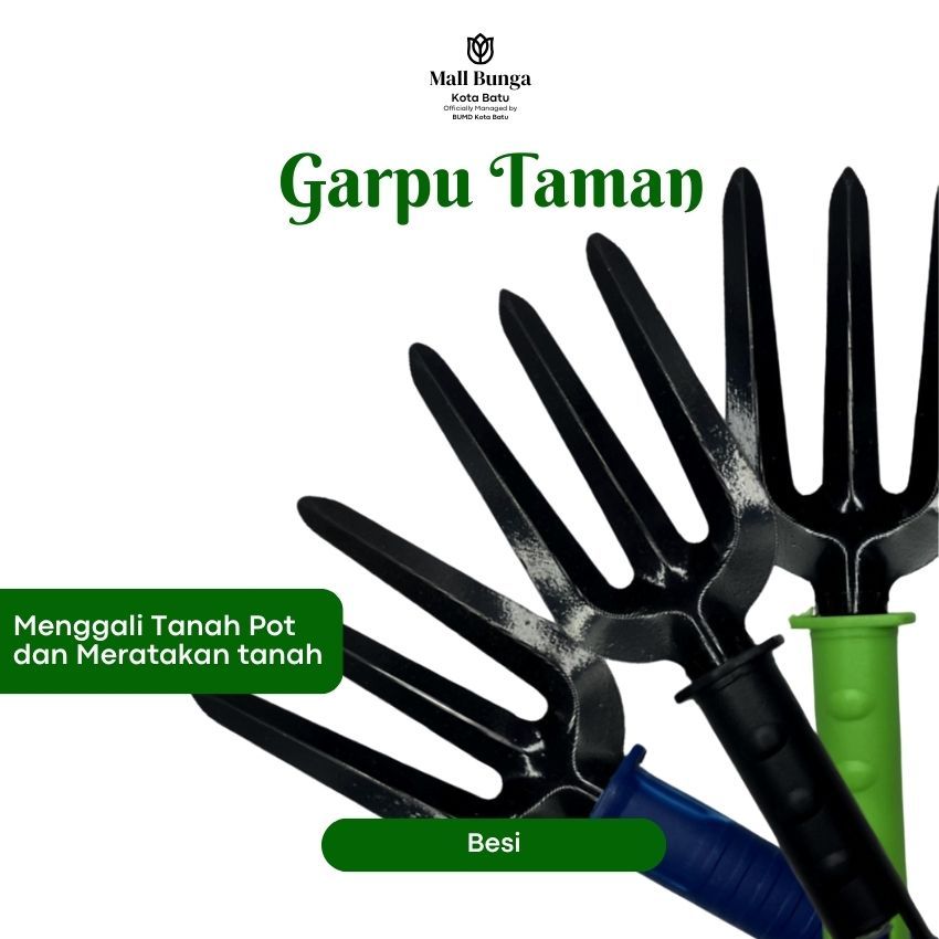 Jual Garpu Besi Tanah Buat Berkebun Tanam Menggali dan Meratakan Tanah ...
