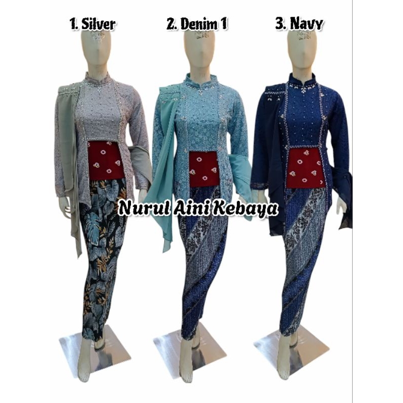 Jual Kebaya Kutu Baru Laksmi Mutiara//Kebaya Modern//Kebaya Wisuda//Kebaya Lamaran | Shopee ...