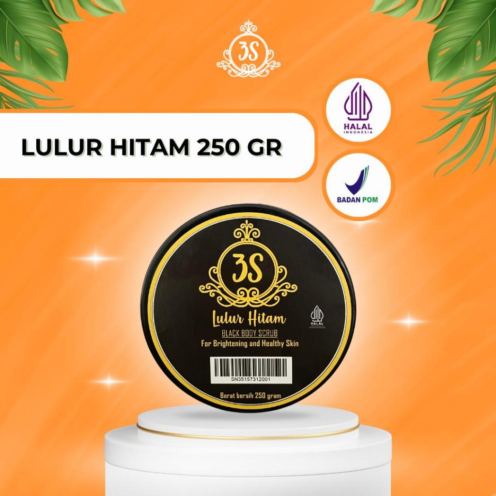 Jual Lulur hitam 3S 1 pot Lulur pemutih Lulur pencerah Lulur hitam ...