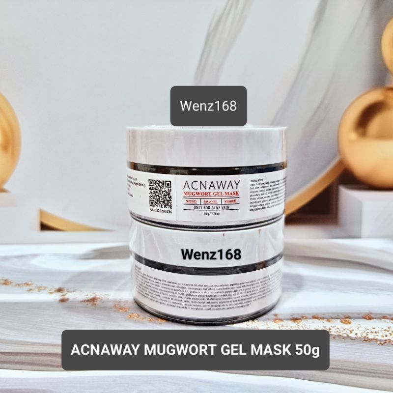 Jual Acnaway Mugwort Gel Mask Anti Pores Masker 50gr | Shopee Indonesia