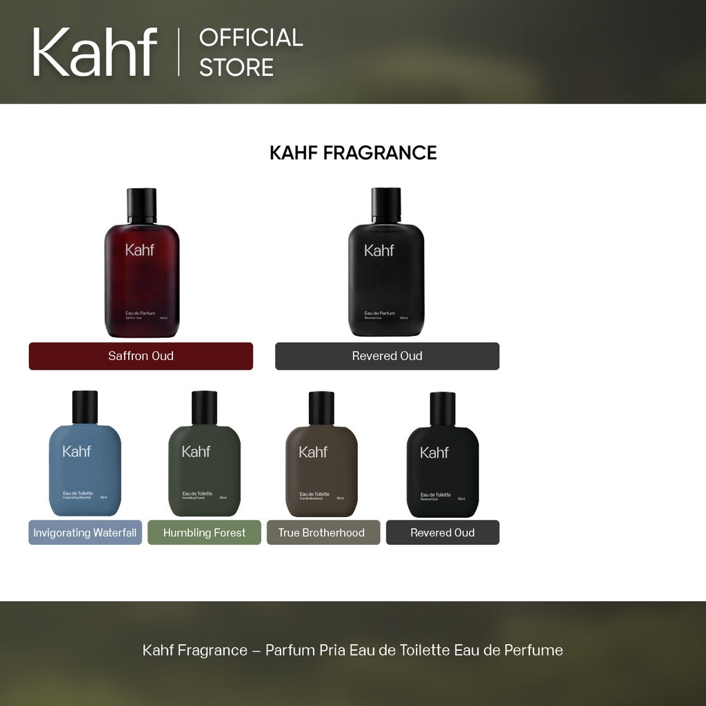 Jual Kahf Fragrance - Parfum Pria Eau de Toilette Eau de Perfume ...