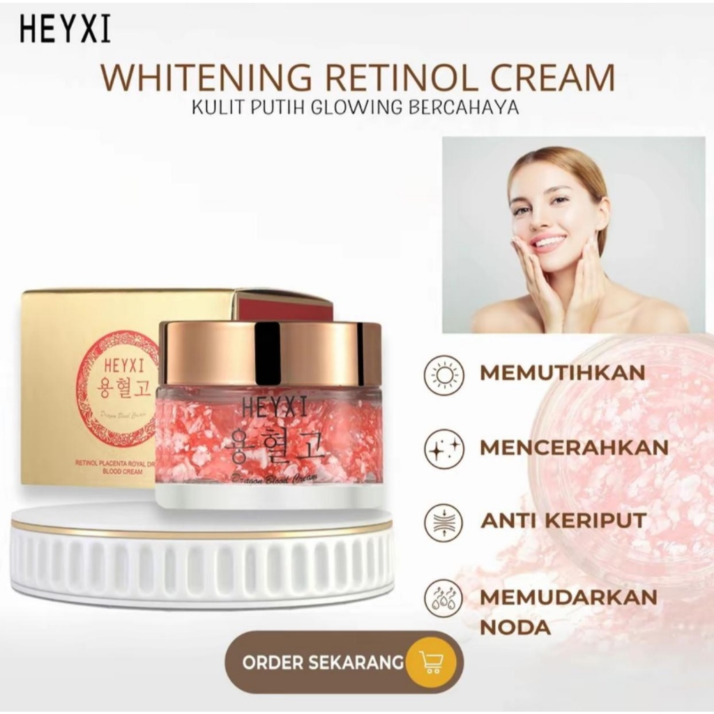 Jual (BPOM) HEYXI Glowing Cream Tone up Cream / Moisturizing Cream ...