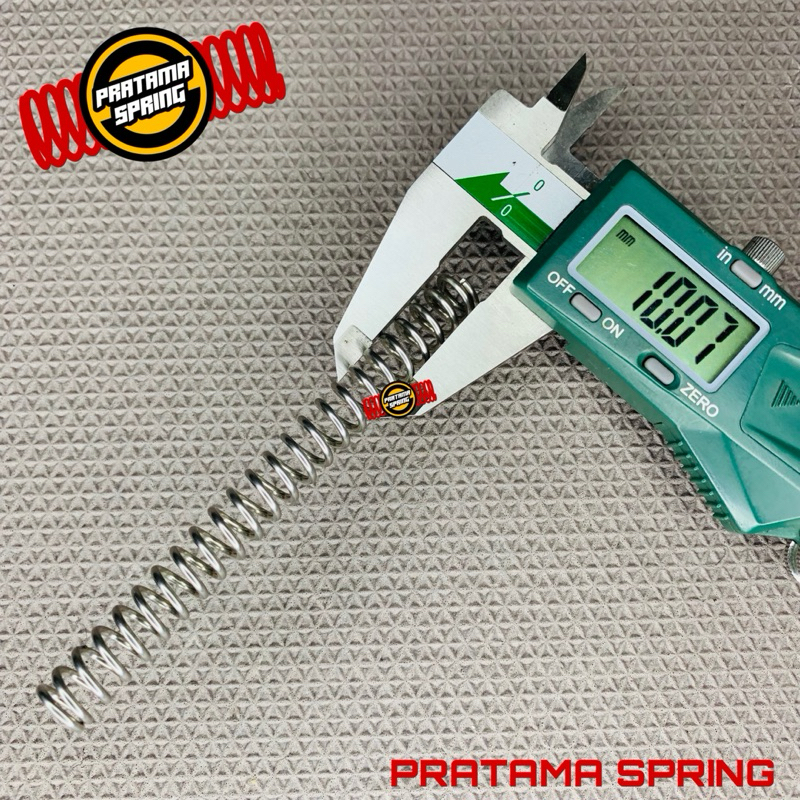 Jual Per Spring Tekan OD 10 mm Kawat 1,5 mm Stainless Panjang 100 mm ...