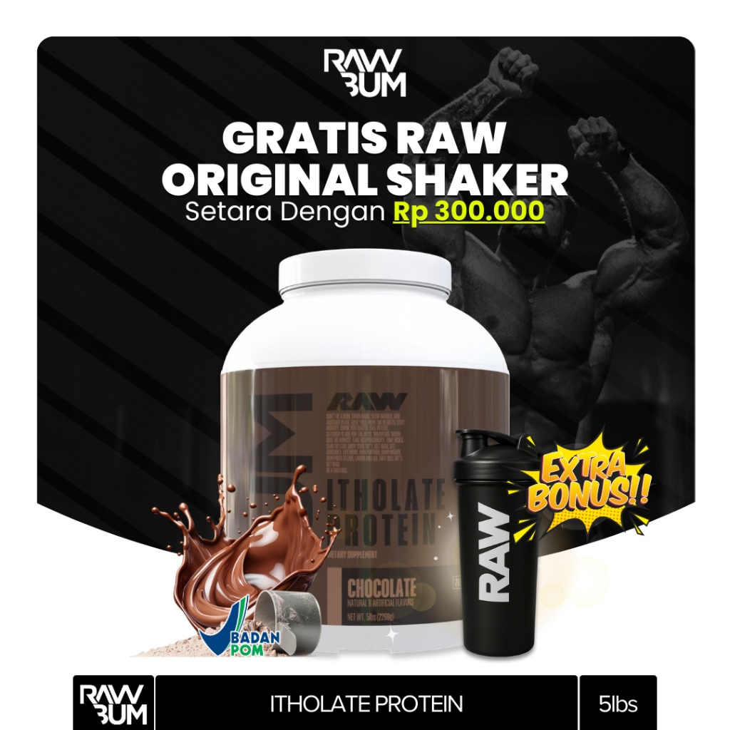 Jual Raw Cbum Bum Itholate Protein 5 Lbs Whey Protein Isolate | Shopee ...