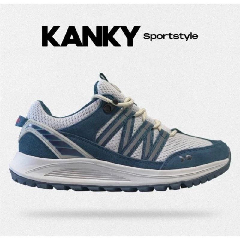 Jual Kanky Story Kitadake Grey Navy - Sepatu Gunung Casual Sport Style ...