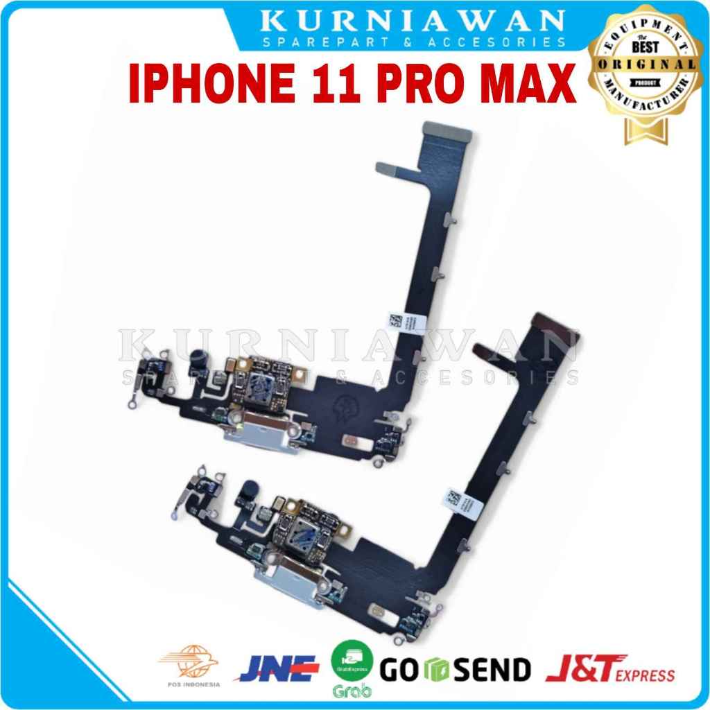Jual Konektor Charger IP 11 Pro Max Pcb Board Usb Papan Con Cas Mic ORI ...