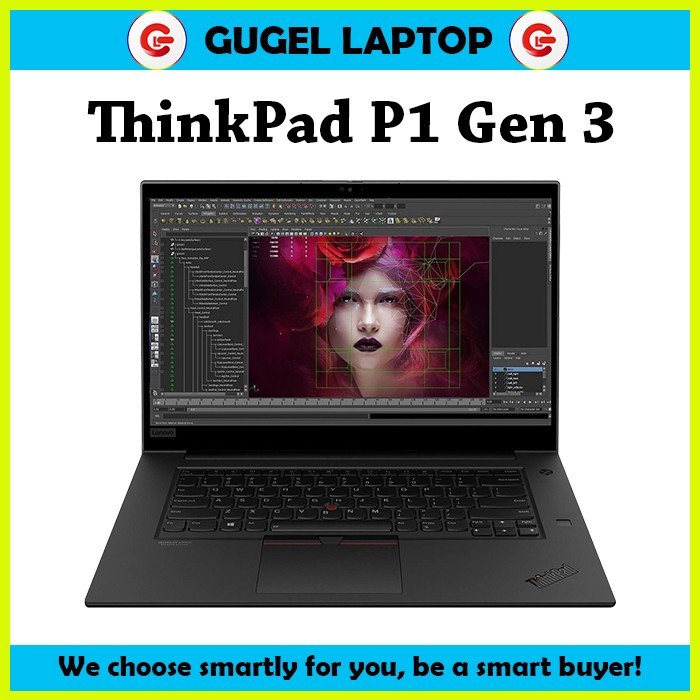 Jual ThinkPad P1 Gen 3 Mobile Workstation / Thinkpad P1 G3 Mobile ...