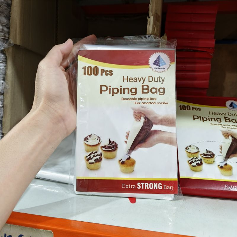 Jual ISI 100PCS PLASTIK SEGITIGA KECIL BESAR PIPING BAG UNTUK MENGHIAS ...
