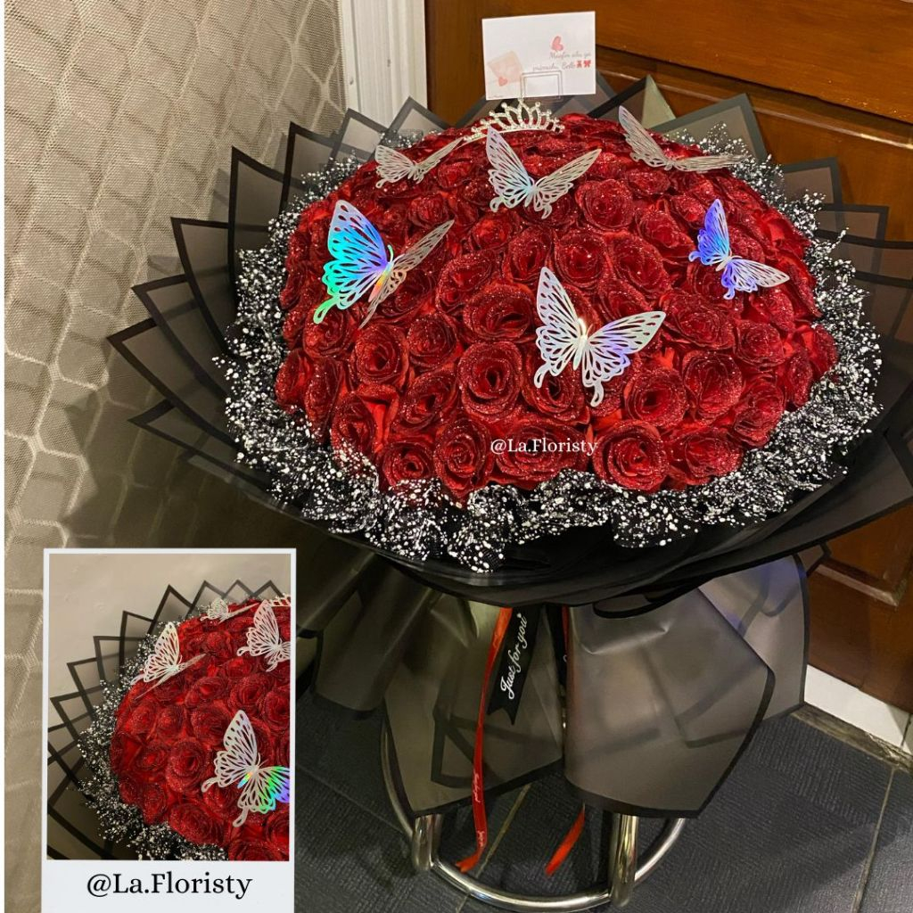 Jual ROUND CLASIC - 100 tangkai | BUKET JUMBO | BUKET BUNGA PREMIUM ...