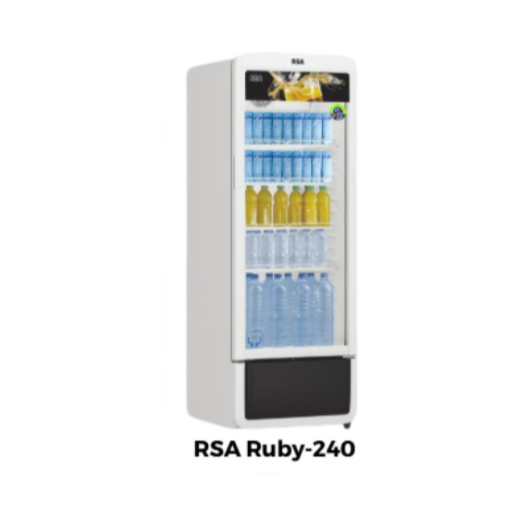 Jual RSA RUBY-240 Showcase Display Cooler 1 Pintu 240 Liter 200 Watt 4 Rak | Shopee Indonesia