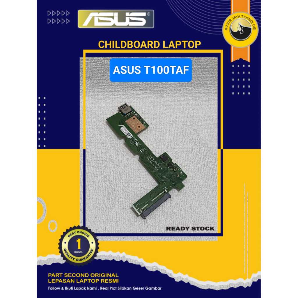 Jual Childboard IO USB HDD CR Audio Board Laptop Asus T100T T100TAF ...