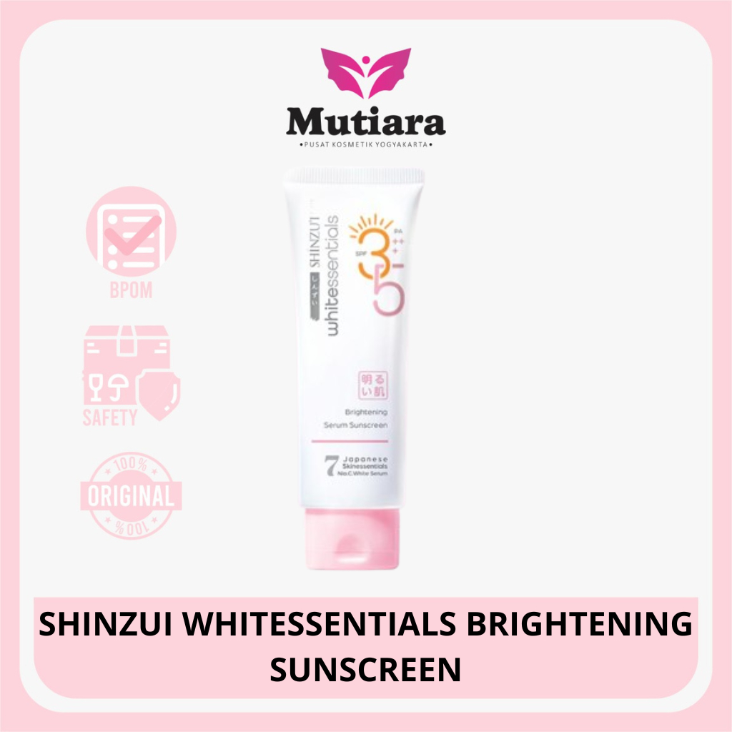 Jual SHINZUI WHITESSENTIALS BRIGHTENING SUNSCREEN SPF35 30ML | Shopee ...