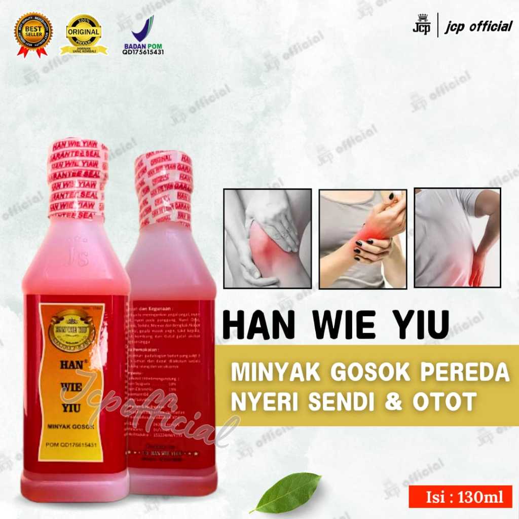 Jual Han Wie Yiu Minyak Gosok - Pegal Linu, Masuk Angin, Nyeri Otot ...