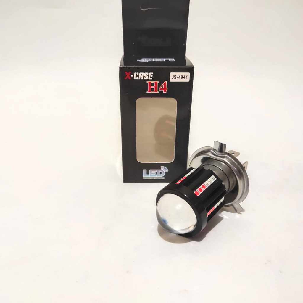 Jual Lampu Utama Depan LED H4 Laser D2 Xcase Senja 2 Warna 30 LED Mata ...