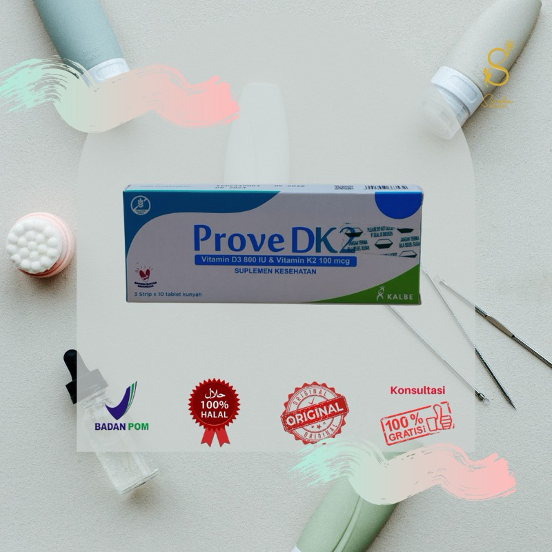 Jual Prove DK2 10 tab |strip multivitamin | Shopee Indonesia
